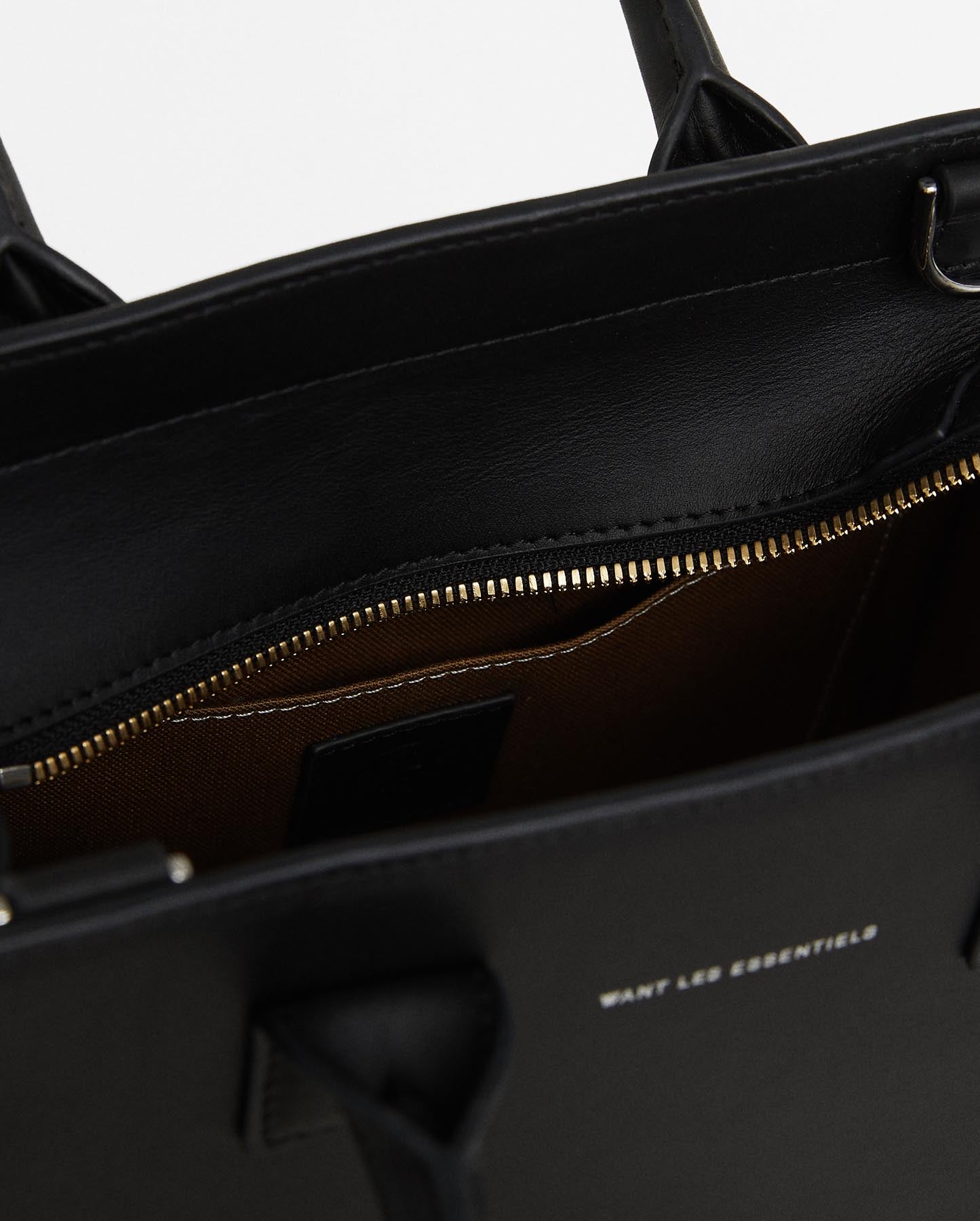 Mini Aberdeen Structured Leather Tote - WANT Les Essentiels